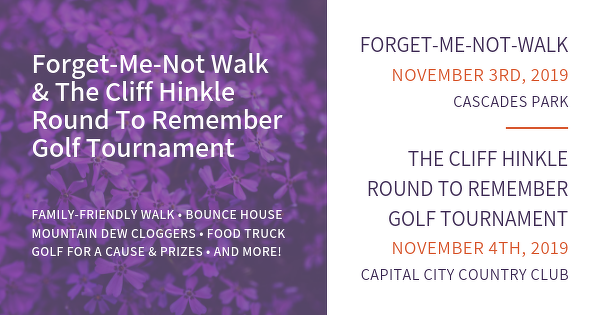 Alzheimers Project Forget-Me-Not Walk & Cliff Hinkle Round to Remember